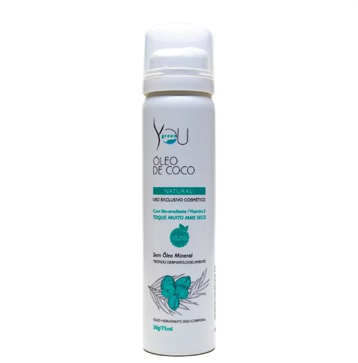 Óleo de Coco em Spray YouGreen - 75mL - O Alquimista